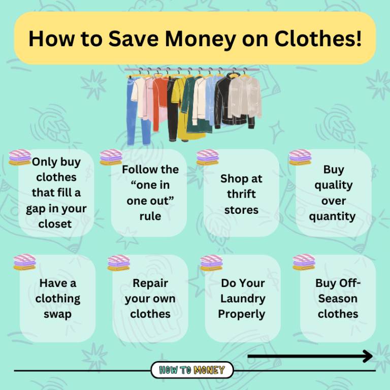 16 Ways to Save Money on Clothes
