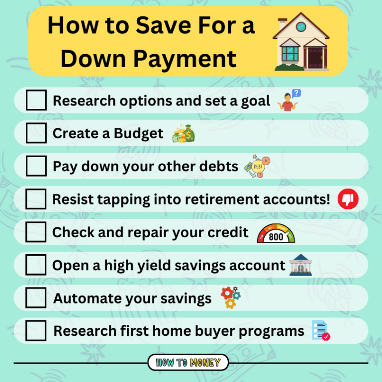 How To Save For a Down Payment: A Step-by-Step Plan
